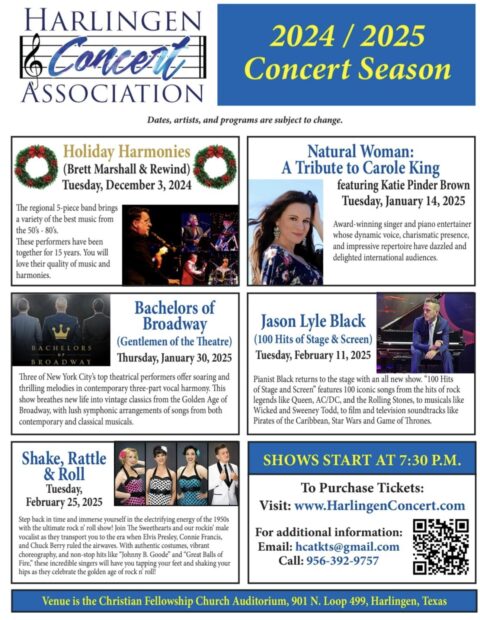 Jason Lyle Black (100 Hits of Stage & Screen) | Visit Harlingen, Texas