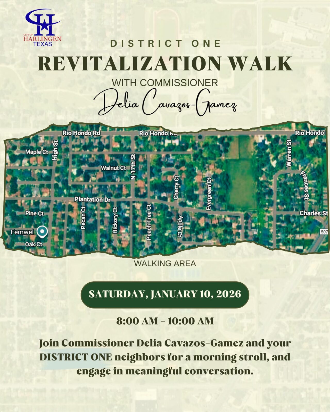 Revitalization Walk- Pendleton Park Pavillion | Visit Harlingen, Texas